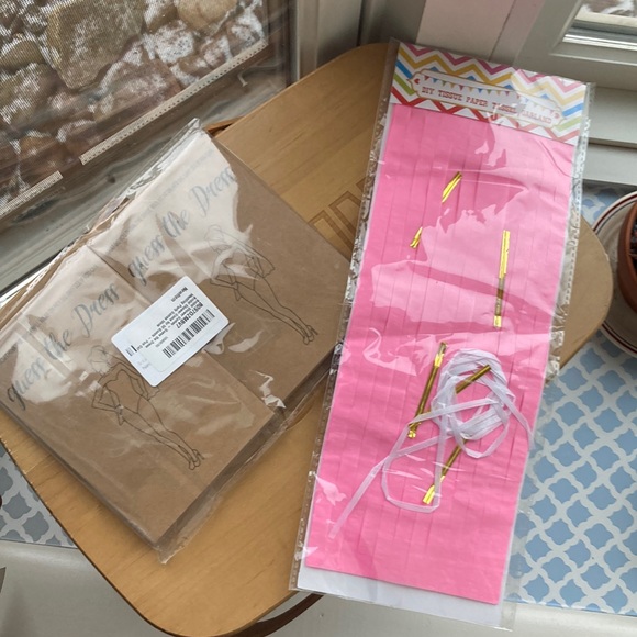 Accessories | Bridal Shower Game Guess The Dress And Dit Paper Tassel ...